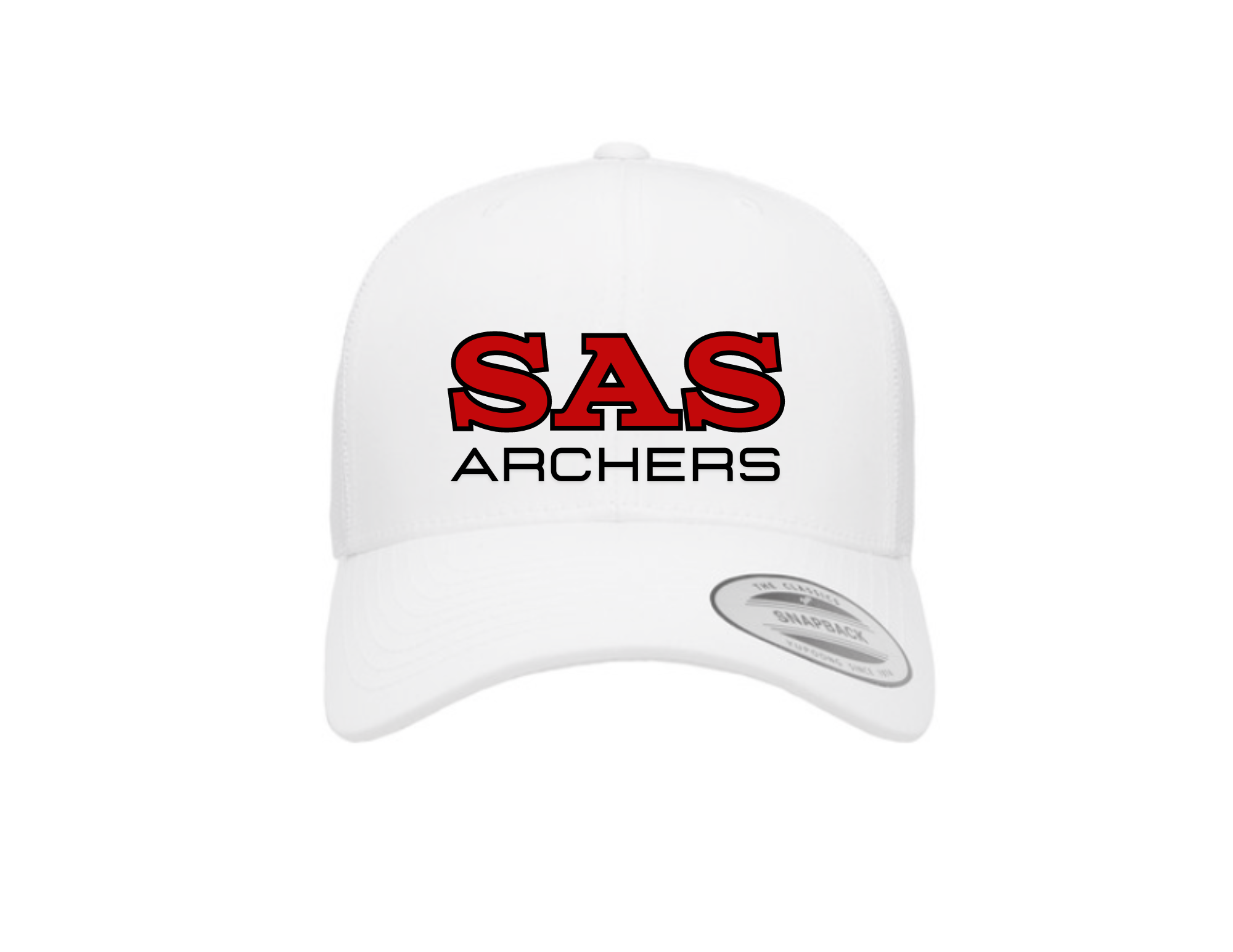 SAS White Structured Front Hat | SAS Spirit Store